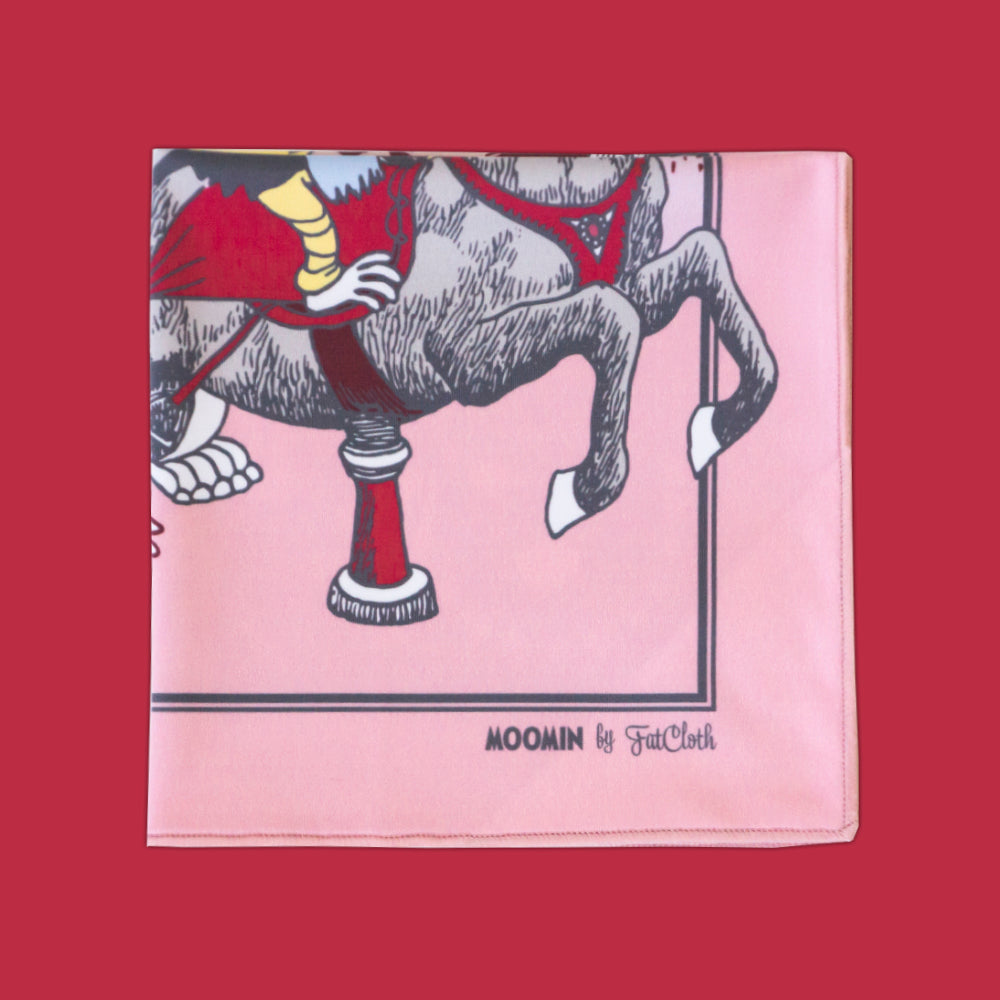 FatCloth Moomin Carousel Pocket Square