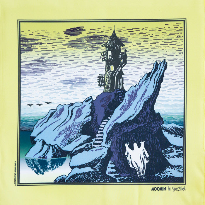 FatCloth Moomin Lighthouse Pocket Square
